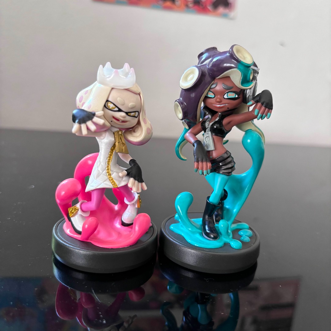 Pearl and Marina Splatoon Amiibo Off the Hook Amiibos, Hobbies & Toys, Memorabilia ...