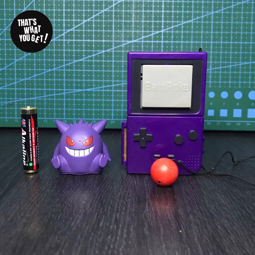 Pokemon Pokeball Launcher Battpoke Nintendo Gameboy TOMY Vintage 1999 ...