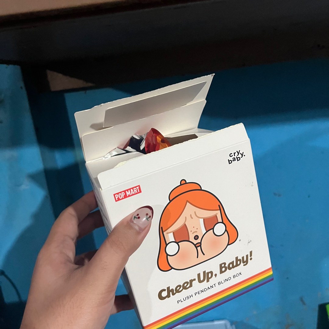 Popmart Cry Baby Cheer Up, Hobbies & Toys, Toys & Games on Carousell