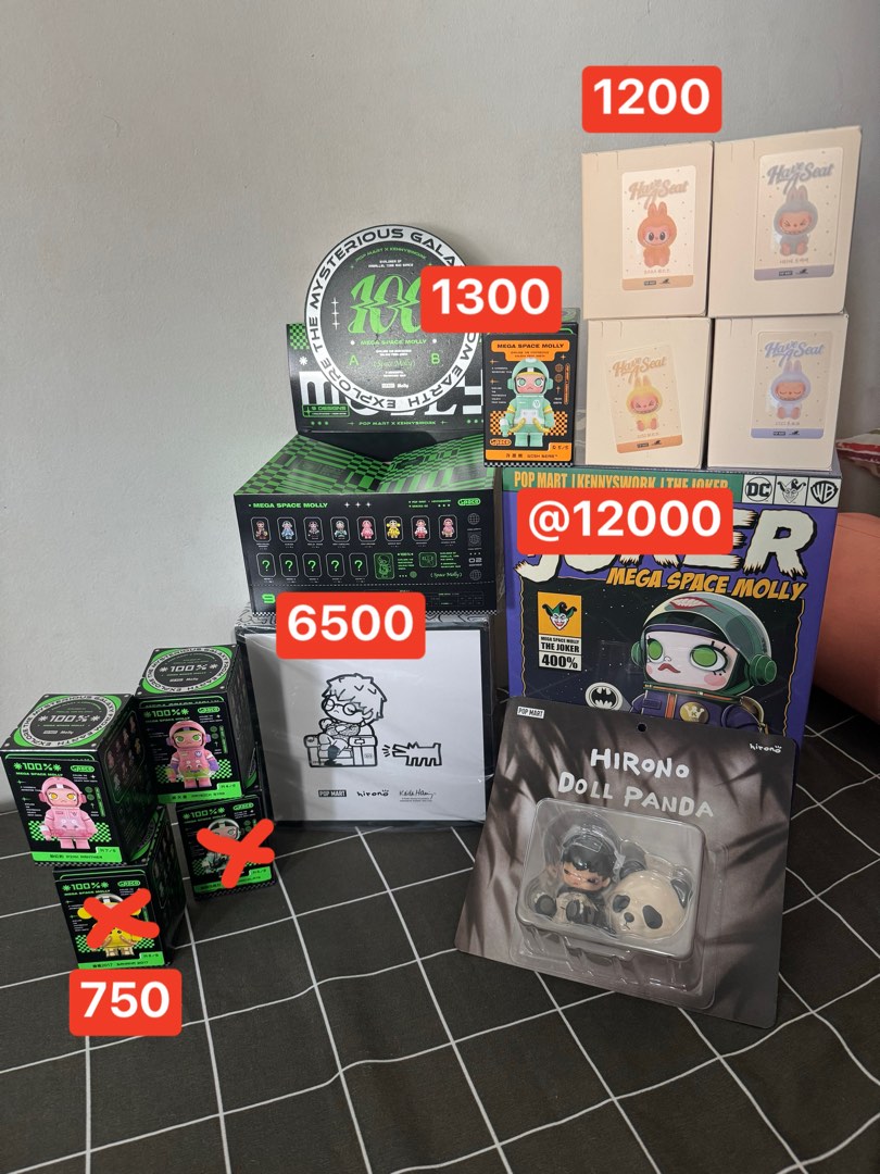 Popmart, Labubu, Space Molly, Hirono, Hobbies & Toys, Toys & Games on ...
