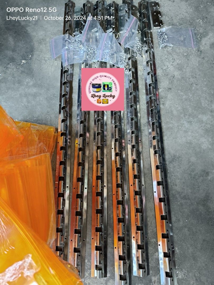 Premium Pvc Plastic Curtain Yellow Plain strip, Commercial & Industrial ...