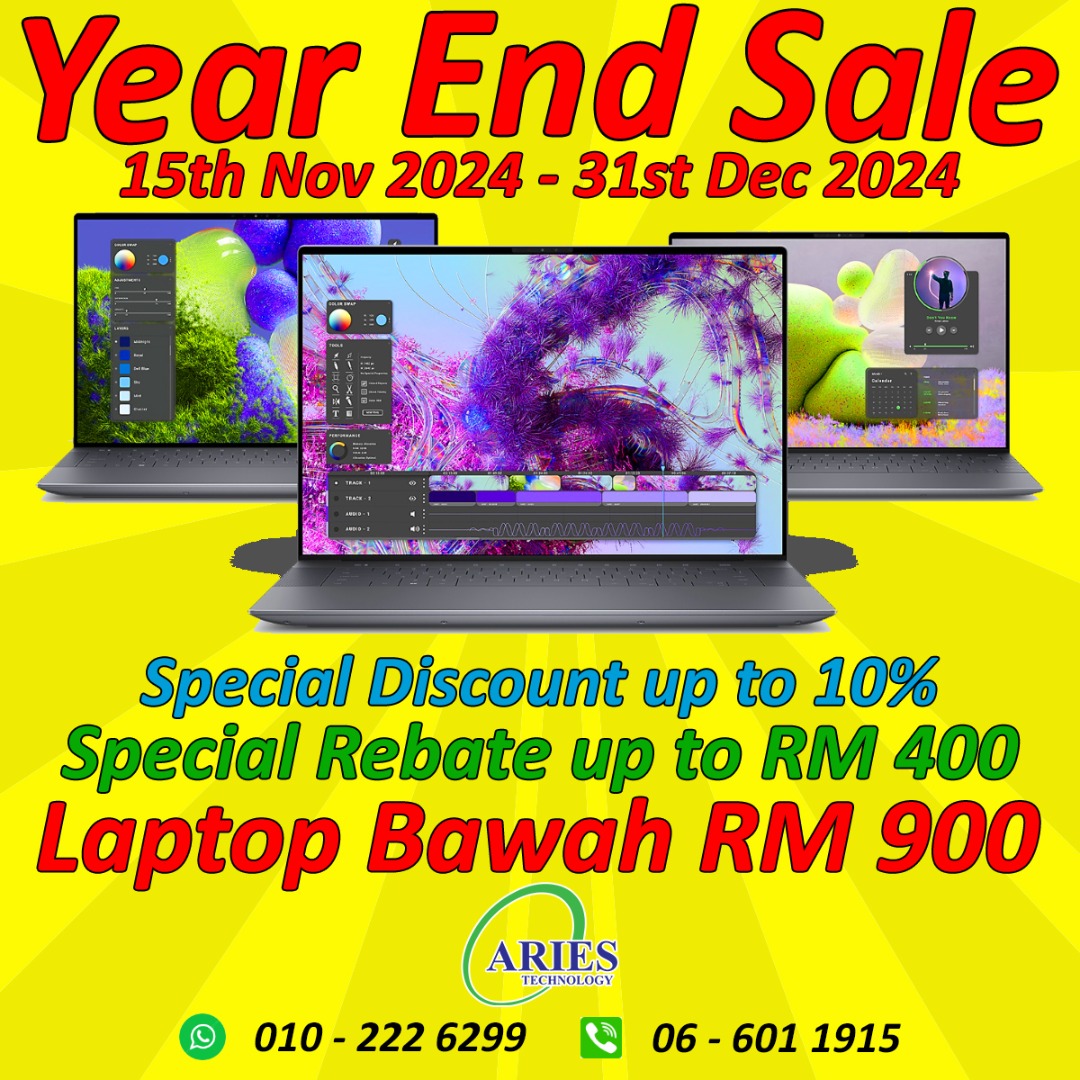 Promosi Year End Sale di Aries Technology Seremban 2, Computers & Tech, Laptops & Notebooks on ...