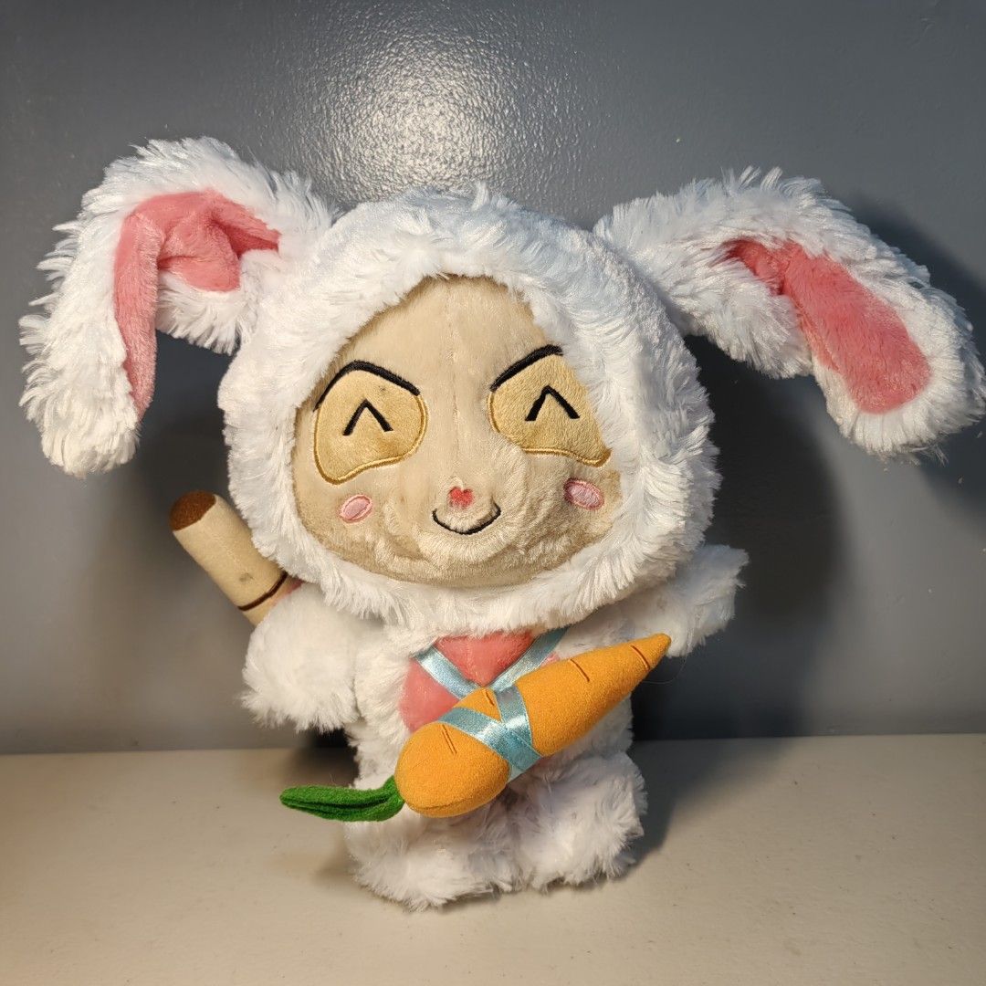 Rare Official Game League of Legends Bunny Skin Teemo Plush Doll Riot ...