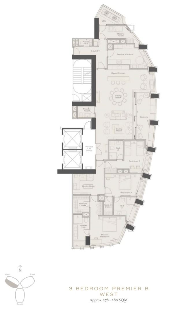 Rare Unit - Aurelia Residences facing Manila Polo Club, Mckinley ...