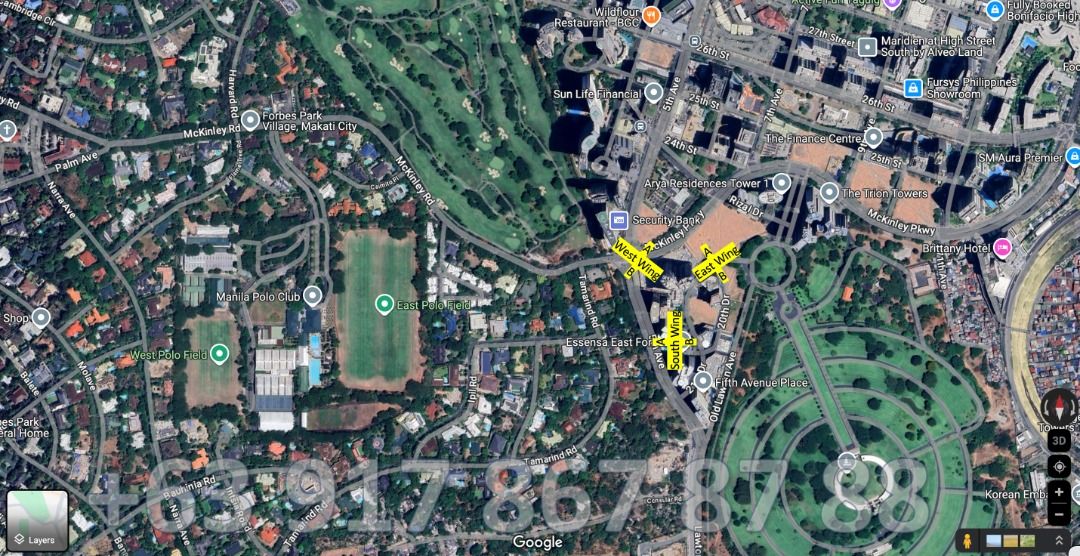 Rare Unit - Aurelia Residences facing Manila Polo Club, Mckinley ...