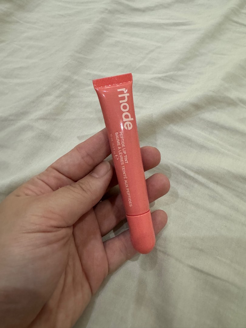 Rhode Peptide Lip Tint in Peach Pit, Beauty & Personal Care, Face ...