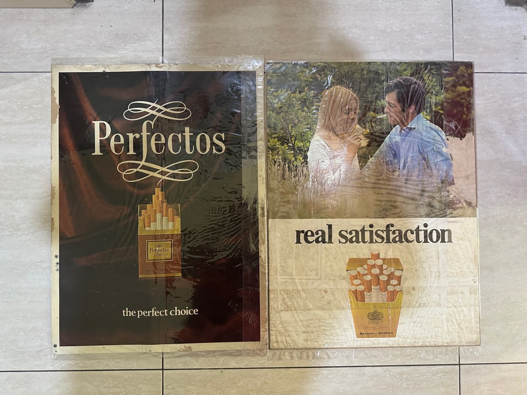 rokok poster lama, Hobbies & Toys, Collectibles & Memorabilia, Vintage ...