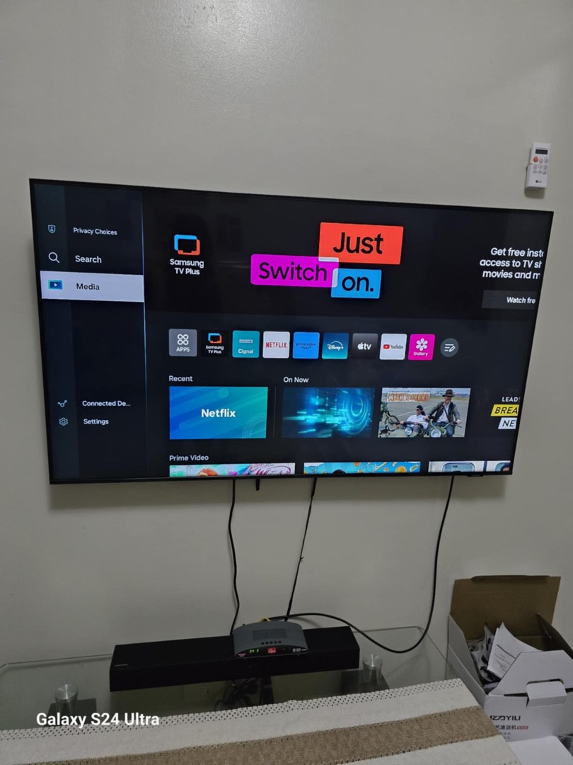 Samsung 55inch TV with Samsung Speaker, TV & Home Appliances, TV ...