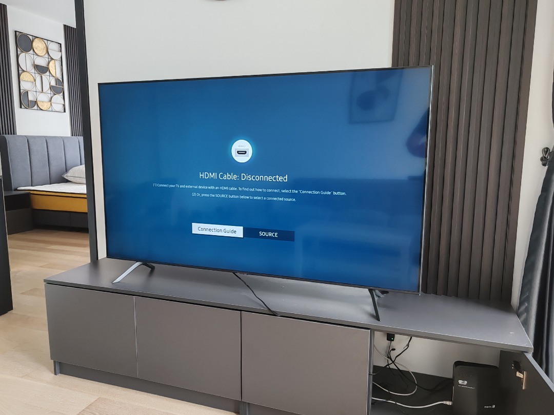 Samsung 65" Smart 4K UHD TV (UA65AU7000) , TV & Home Appliances, TV ...