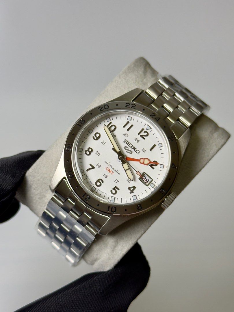 Seiko 5 Field Watch GMT JDM #SBSC009, Men's Fashion, Watches ...