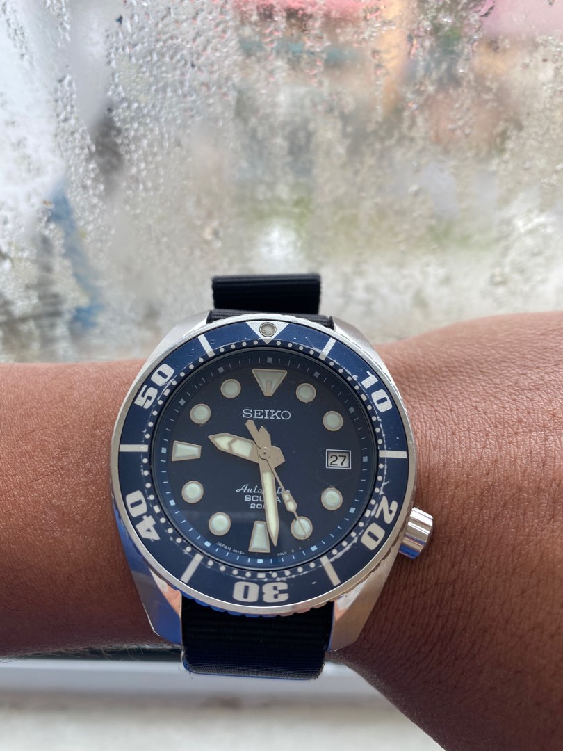 Seiko SBDC003 Sumo Diver made in japan, Men's Fashion, Watches ...