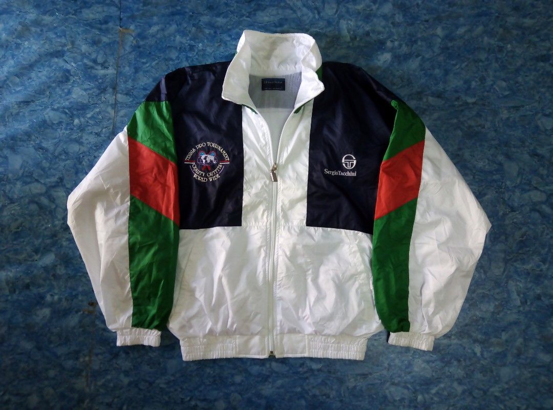 Sergio tacchini italy jacket track top casual tachini stone island cp ...