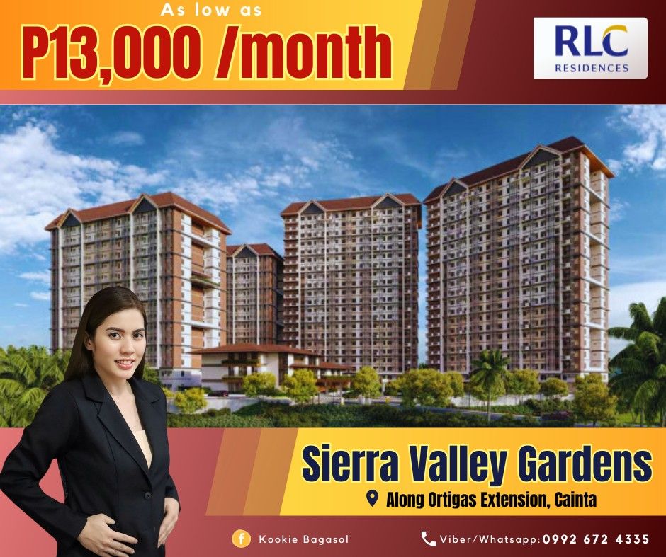 Sierra Valley Gardens Pre-selling Rent To Own Condo located along ...