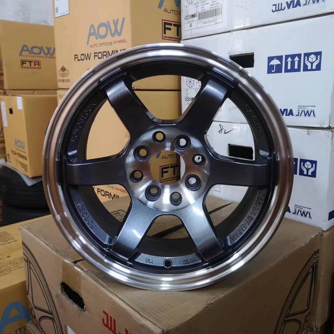 SPORT Rim TE37 14" KANCIL MYVI AXIA VIVA SAGA KELISA BEZZA SATRIA WIRA ...