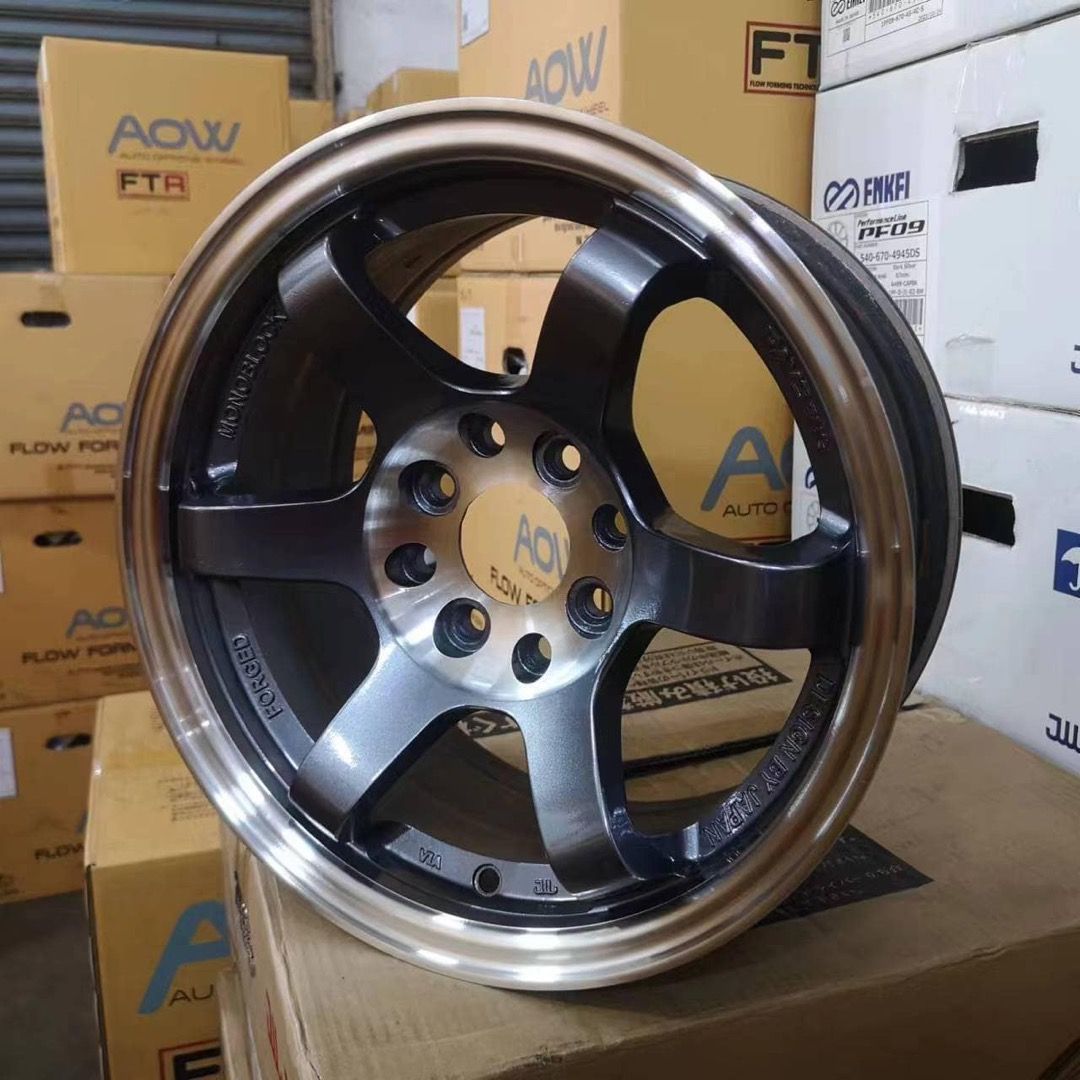 SPORT Rim TE37 14" KANCIL MYVI AXIA VIVA SAGA KELISA BEZZA SATRIA WIRA ...