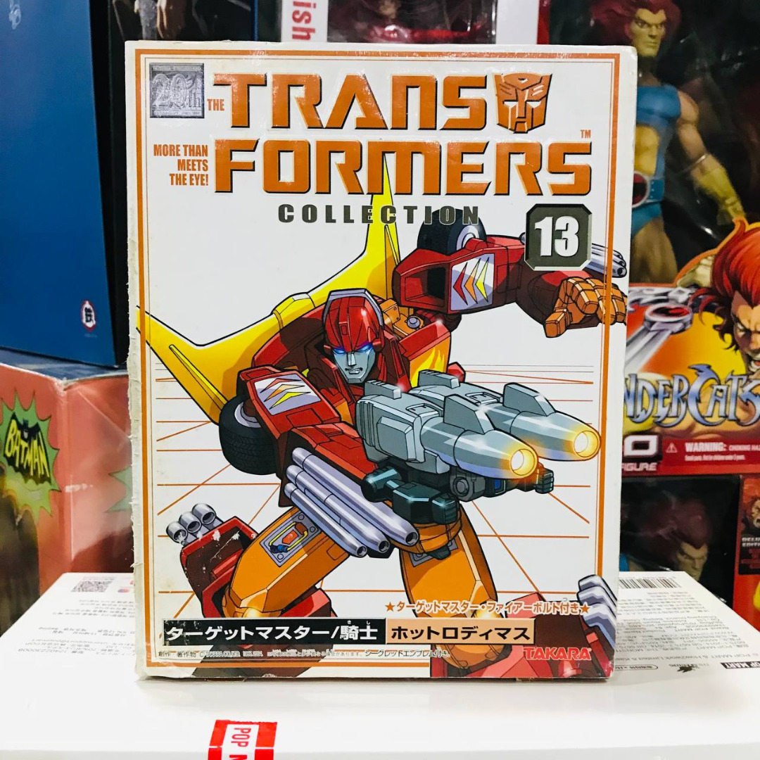 TAKARA TRANSFORMERS G1 BOOK REISSUE COLLECTION #13 HOT ROD RODIMUS ...