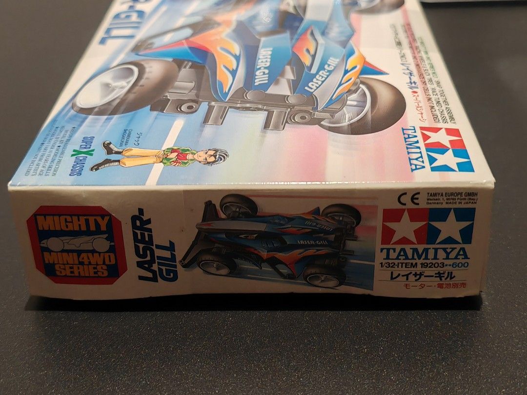Tamiya Mini 4wd 19203 Laser Gill Mighty Series vintage rare, Hobbies ...
