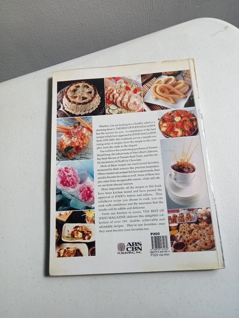 THE BEST FOOD MAGAZINE - A COOK BOOK OF 180 FILIPINO & INTERNATIONAL ...