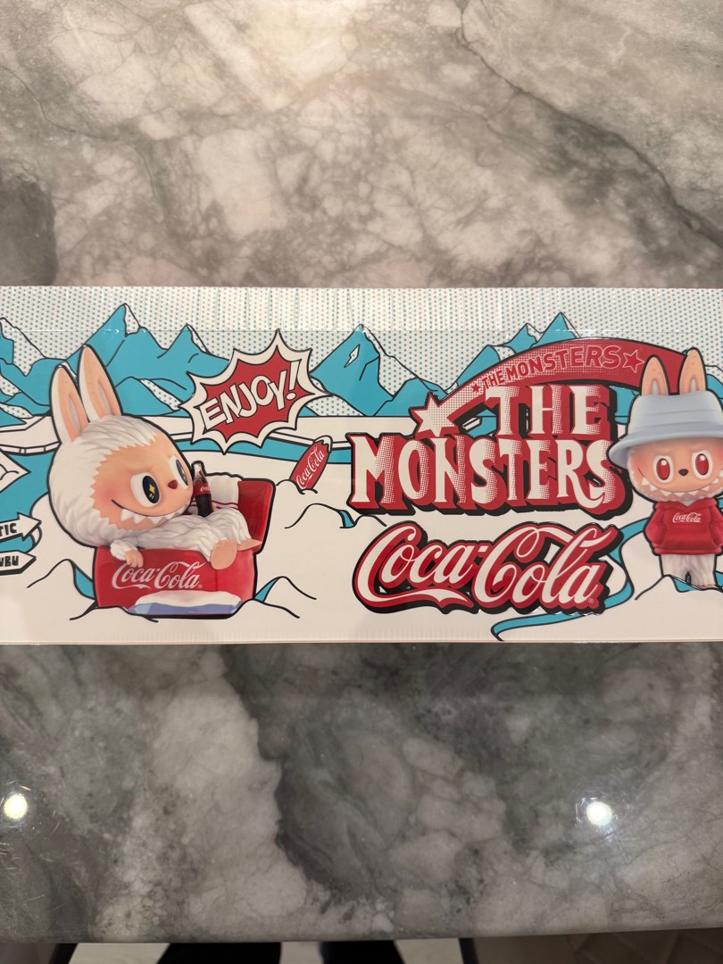 The monster Coca Cola labubu (sealed), Hobbies & Toys, Toys & Games on ...