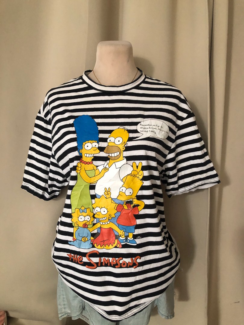 The Simpsons merch, Women's Fashion, Tops, Shirts on Carousell