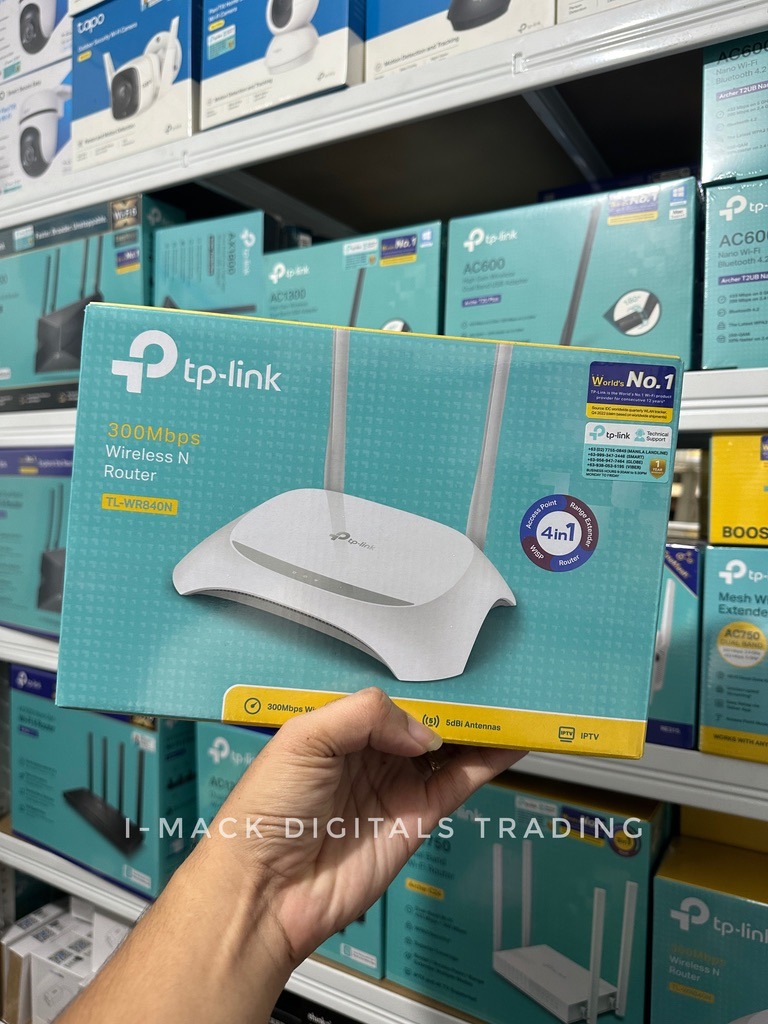 TP LINK 300MBPS WIRELESS ROUTER TL-WR840N ROUTER / EXTENDER, Computers ...