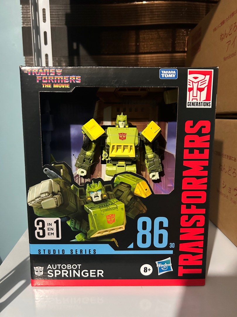 Transformers Studio Series 86 Autobot Springer, Hobbies & Toys, Toys ...
