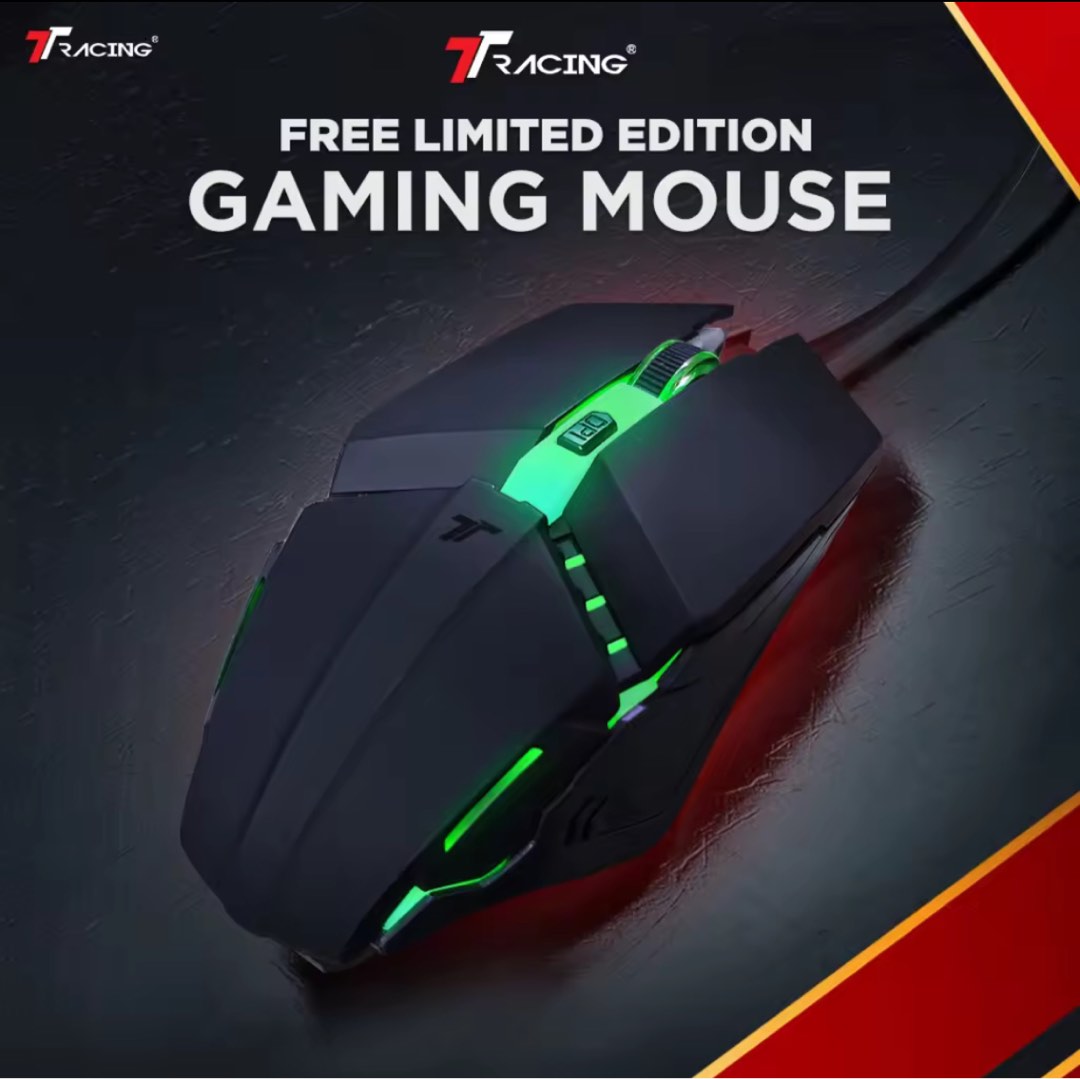TTRacing Limited Edition USB Wired Gaming Mouse, Computers & Tech ...