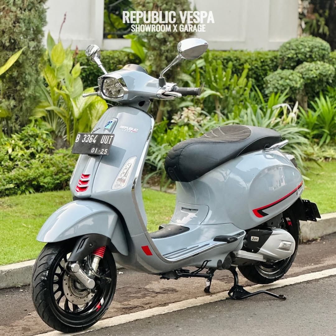 Vespa SPRINT 150 IGET ABS LED FACELIFT Tahun 2019 WARNA ABU GLOSSY ...