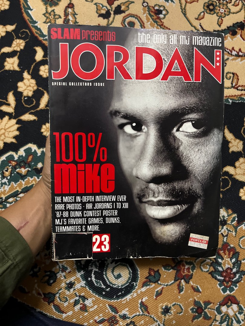 VINTAGE 90S MICHEL JORDAN NIKE AIR NBA BASKETBALL SPECIAL COLLECTORS ...