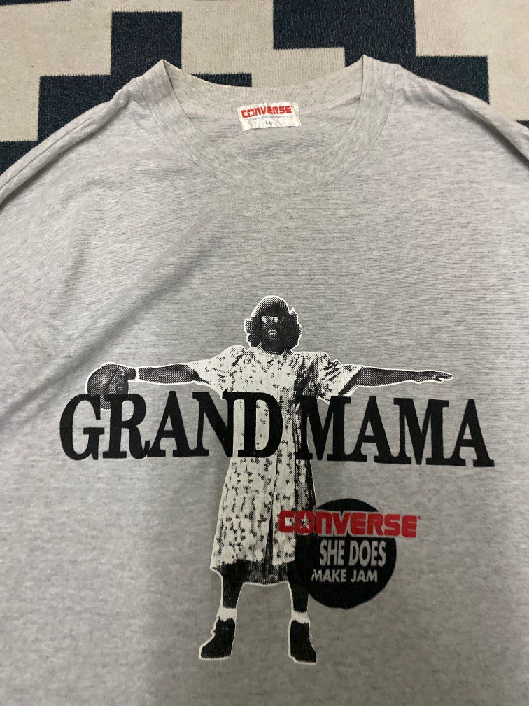 Vintage Converse Grand Mama, Men's Fashion, Muslim Wear, Tops on Carousell