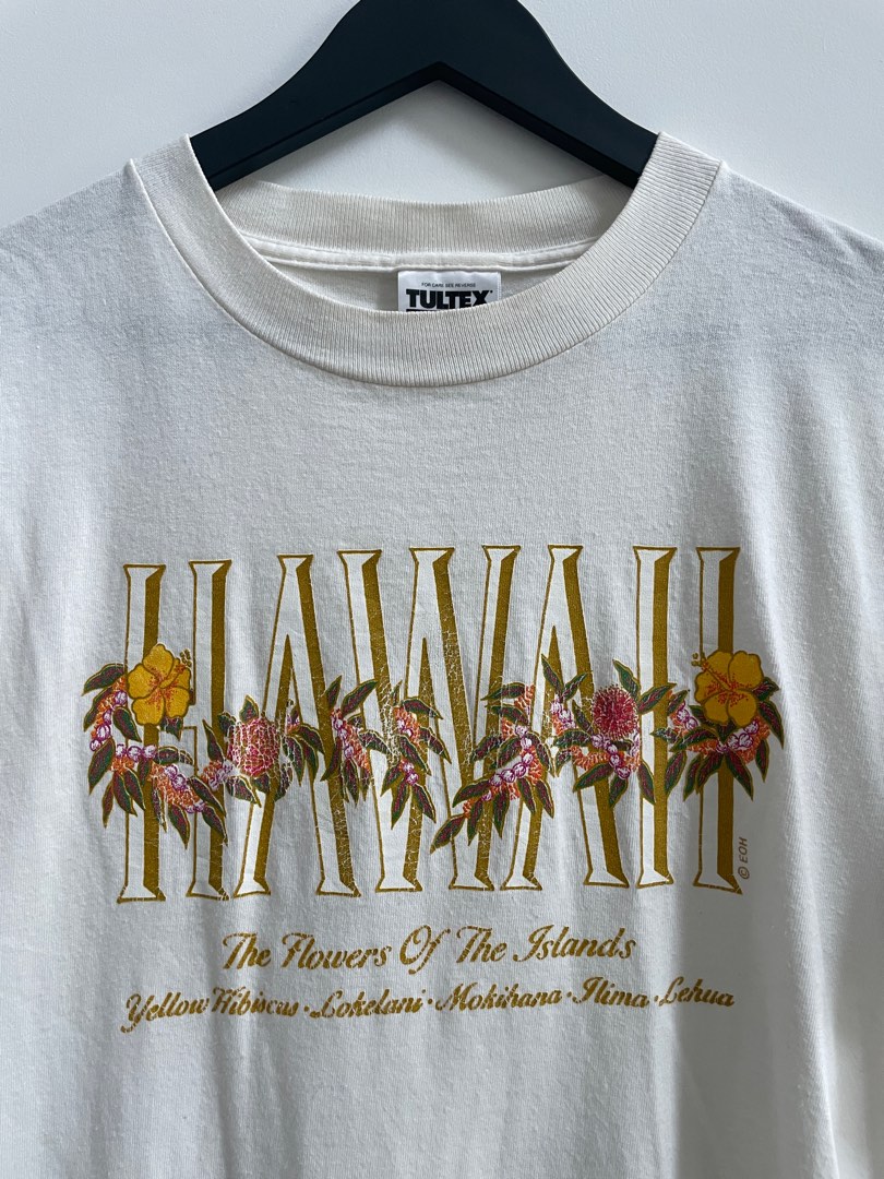 Vintage Hawaii Tultex Tag 19x29, Men's Fashion, Tops & Sets, Tshirts ...