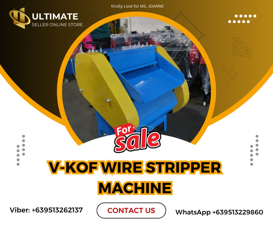 V-KOF WIRE STRIPPER MACHINE ONHAND NOW !!! DISCOUNT AWAITS ... Double ...