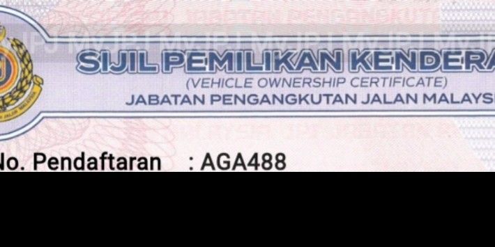 VOC geran nombor kenderaan lama (vintage car plate number), Hobbies ...