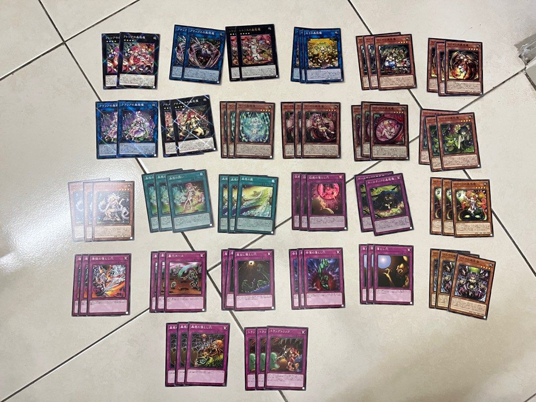Yugioh OCG traptrix deck, Hobbies & Toys, Toys & Games on Carousell