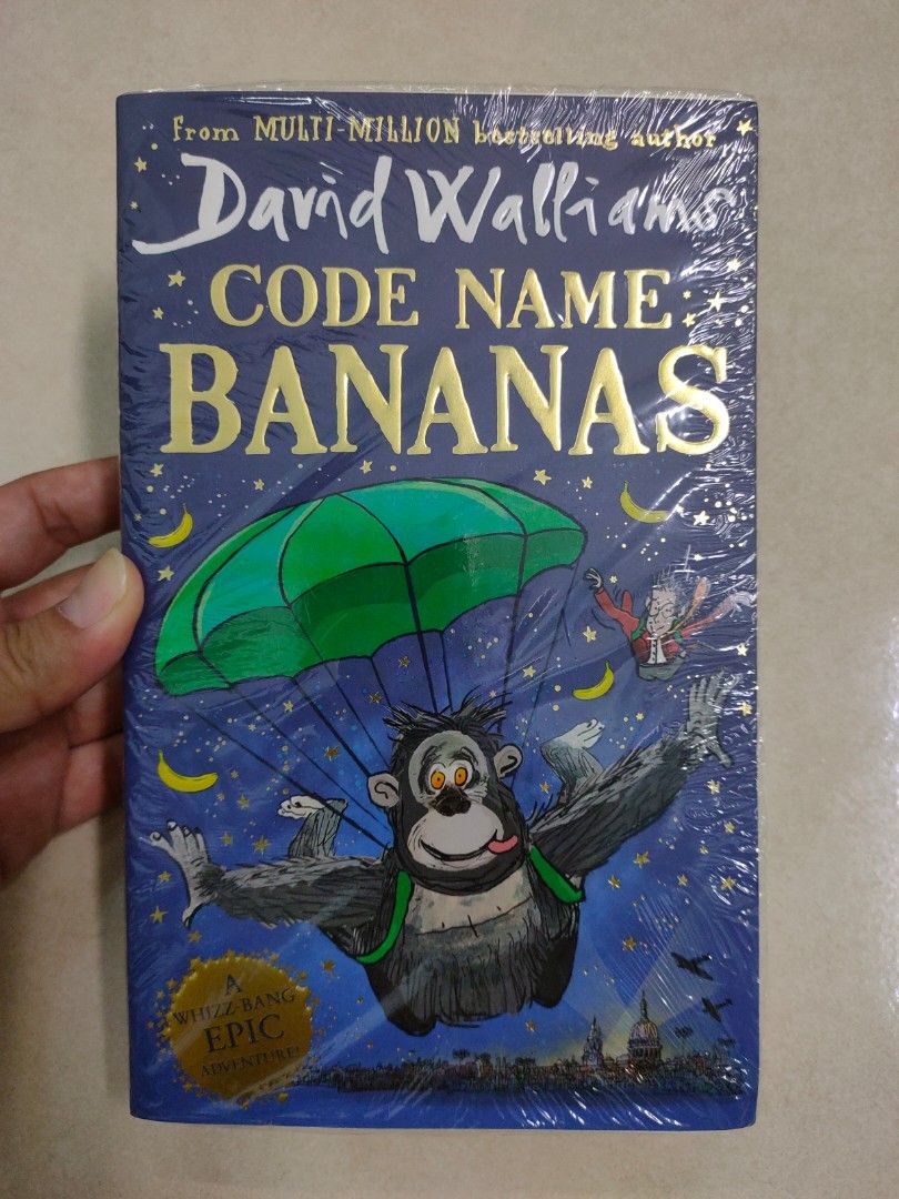 [100% Original] Code Name Bananas by David Walliams (YA / Humor ...