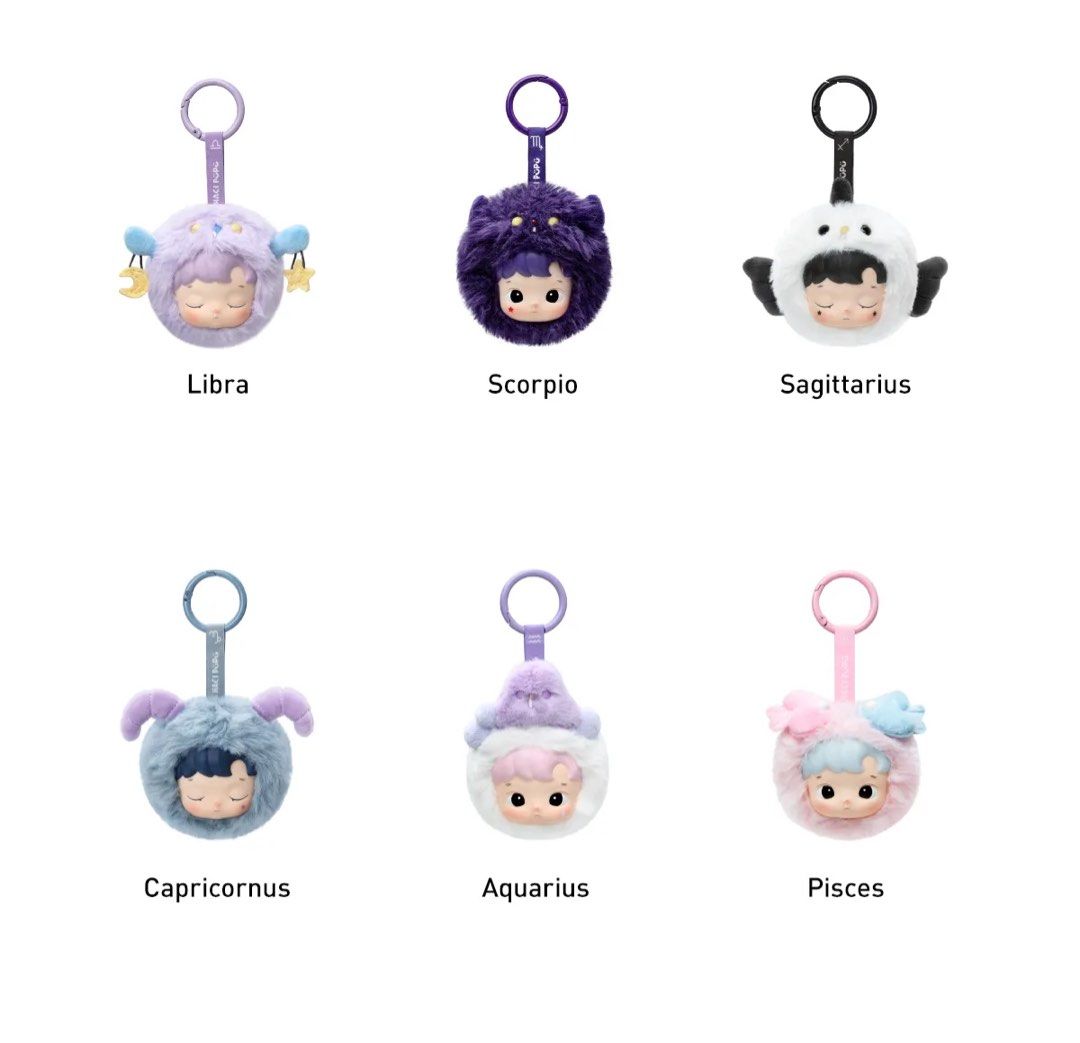 1 Day Deal ! HACIPUPU The Constellation Series Vinyl Plush Blind Box ...
