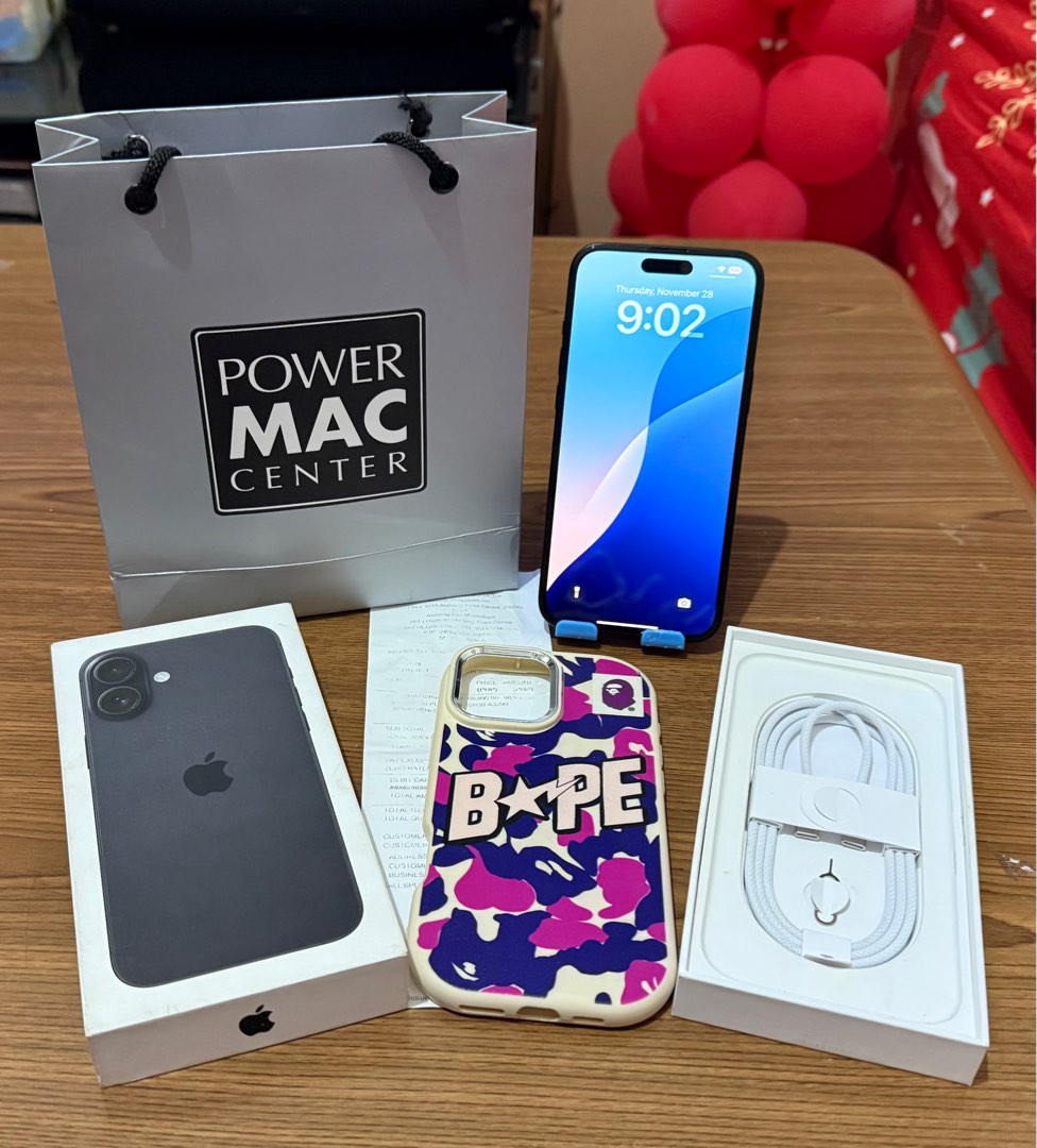 3 weeks old iPhone 16 Plus (128GB/FU/Ntc) Open for swap to lower unit ...