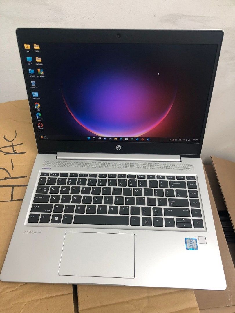 8/256gb HP ProBook Laptop computer Intel i5-8265U- 8GB RAM- 256GB SSD ...
