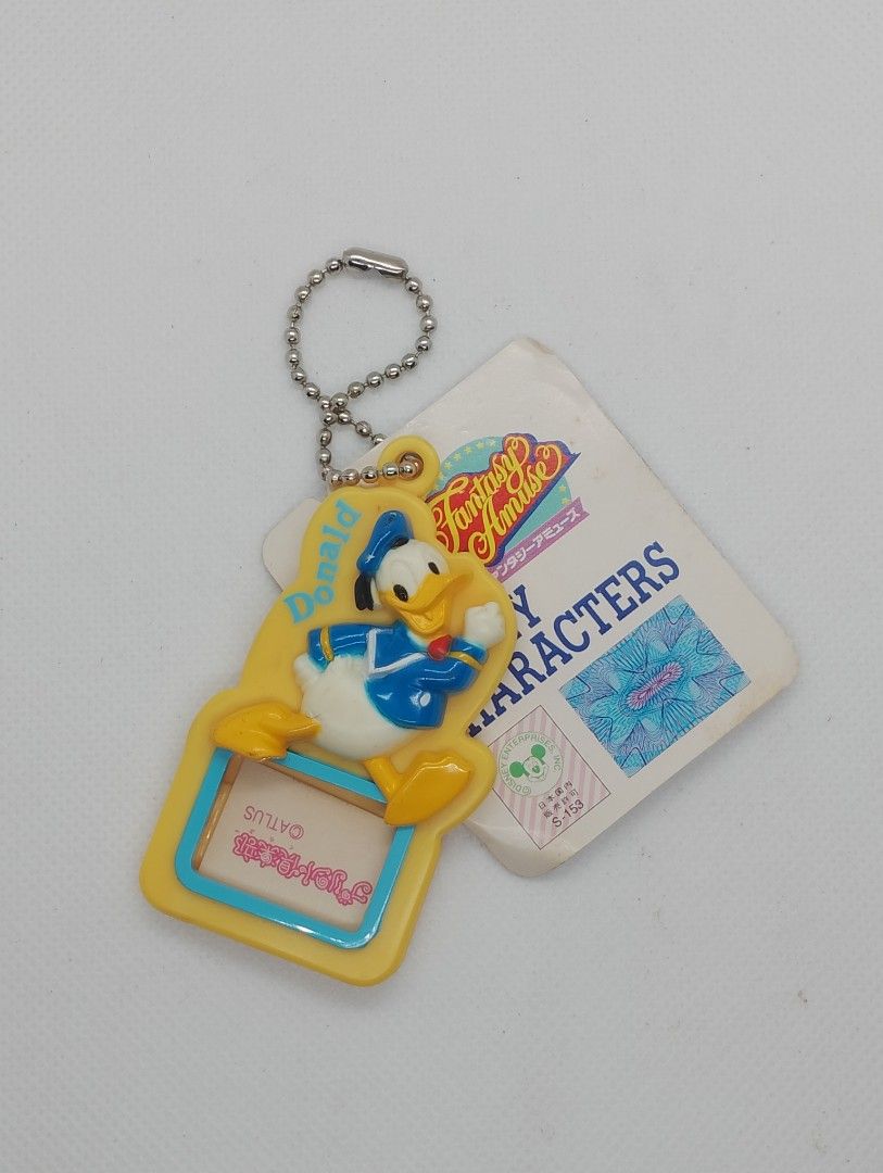 90s SEGA DISNEY Mickey Mouse and Friends Purikura Keychain (Original ...