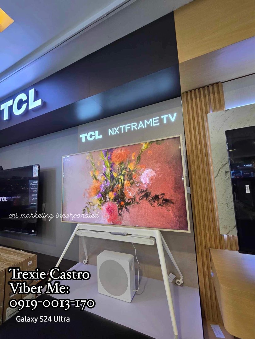 ️ TCL 4K NXTFRAME TV QLED 65A300W 65A300 PRO BRANDNEW AND SEALED ️, TV & Home Appliances, TV ...