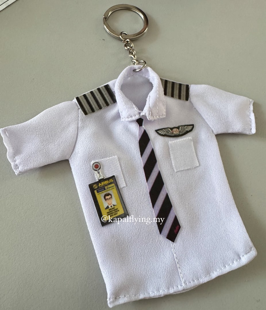 AIRASIA PILOT MINI UNIFORM KEYCHAIN, Hobbies & Toys, Collectibles ...