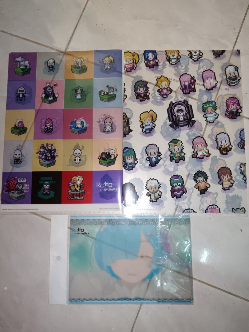 Anime Re:Zero Collection, Hobbies & Toys, Toys & Games on Carousell