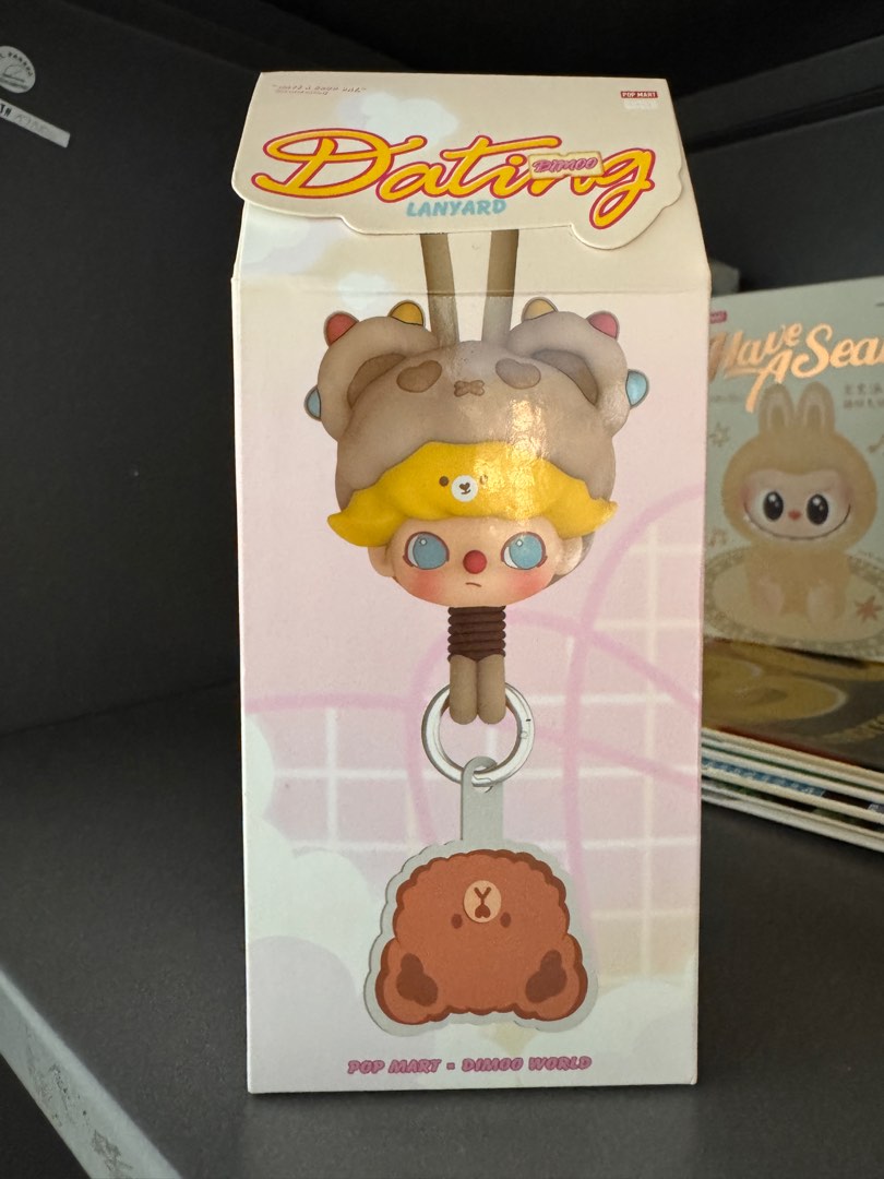 AUTHENTIC Pop Mart Dimoo Dating Lanyard, Hobbies & Toys, Stationary ...