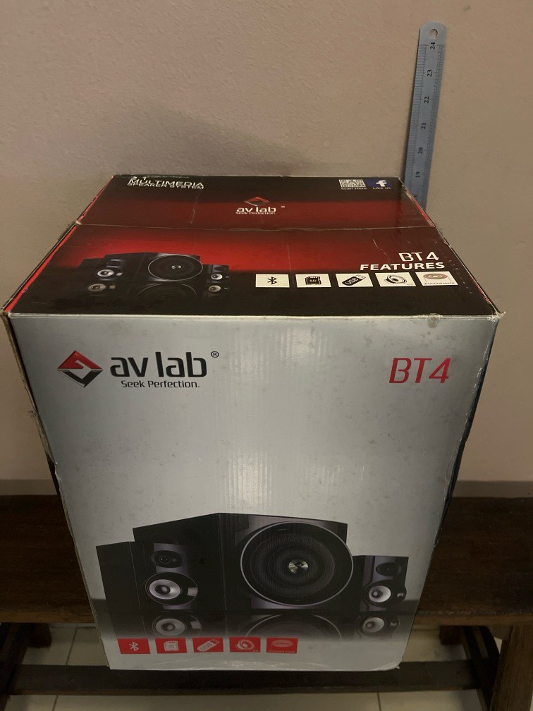 AV LAB BT4 2.1 Multimedia Speaker System, Audio, Soundbars, Speakers ...