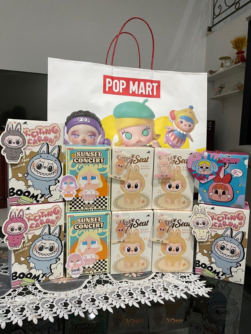 (Baba) Labubu The Monsters Have A Seat - Ori PopMart Gancit, Toys ...
