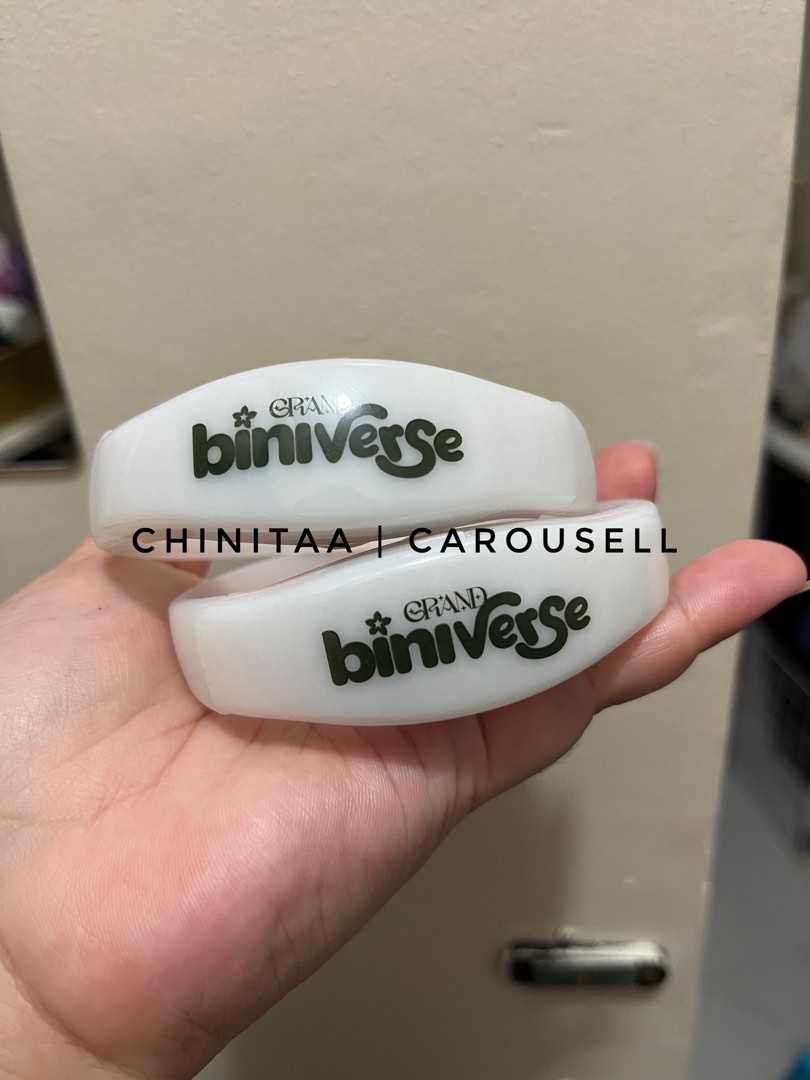 BINI Grand Biniverse Wristband Set (2 pcs), Hobbies & Toys, Memorabilia ...