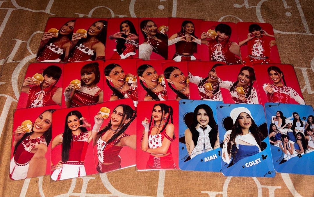 Bini photocard jollibini modess pc, Hobbies & Toys, Memorabilia ...