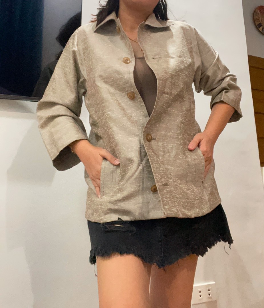 Blazer/ Topper fully lined. Lightweight, Women's Fashion, Coats ...