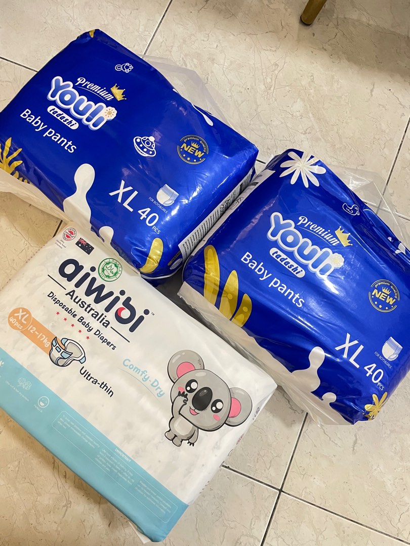 Brand new premium XL diaper, Babies & Kids, Bathing & Changing, Diapers ...