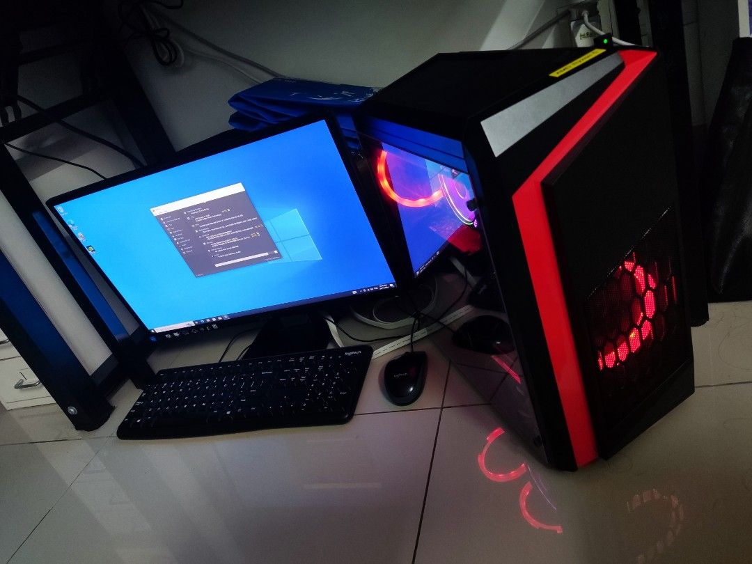 Budget gaming & editing pc full set pnp, Computers & Tech, Desktops on ...